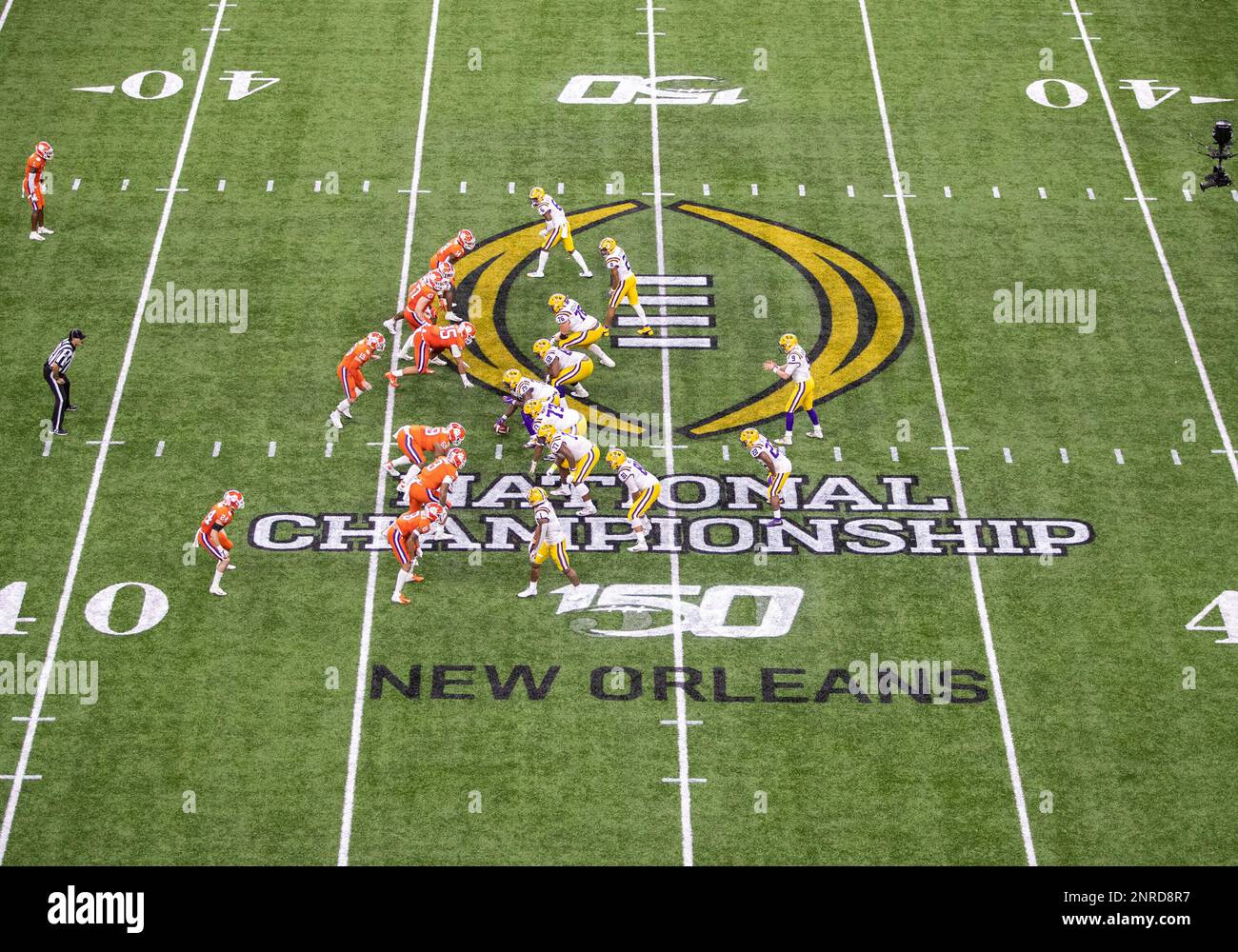 January 13, 2020: A general view as LSU quarterback Joe Burrow (9 ...