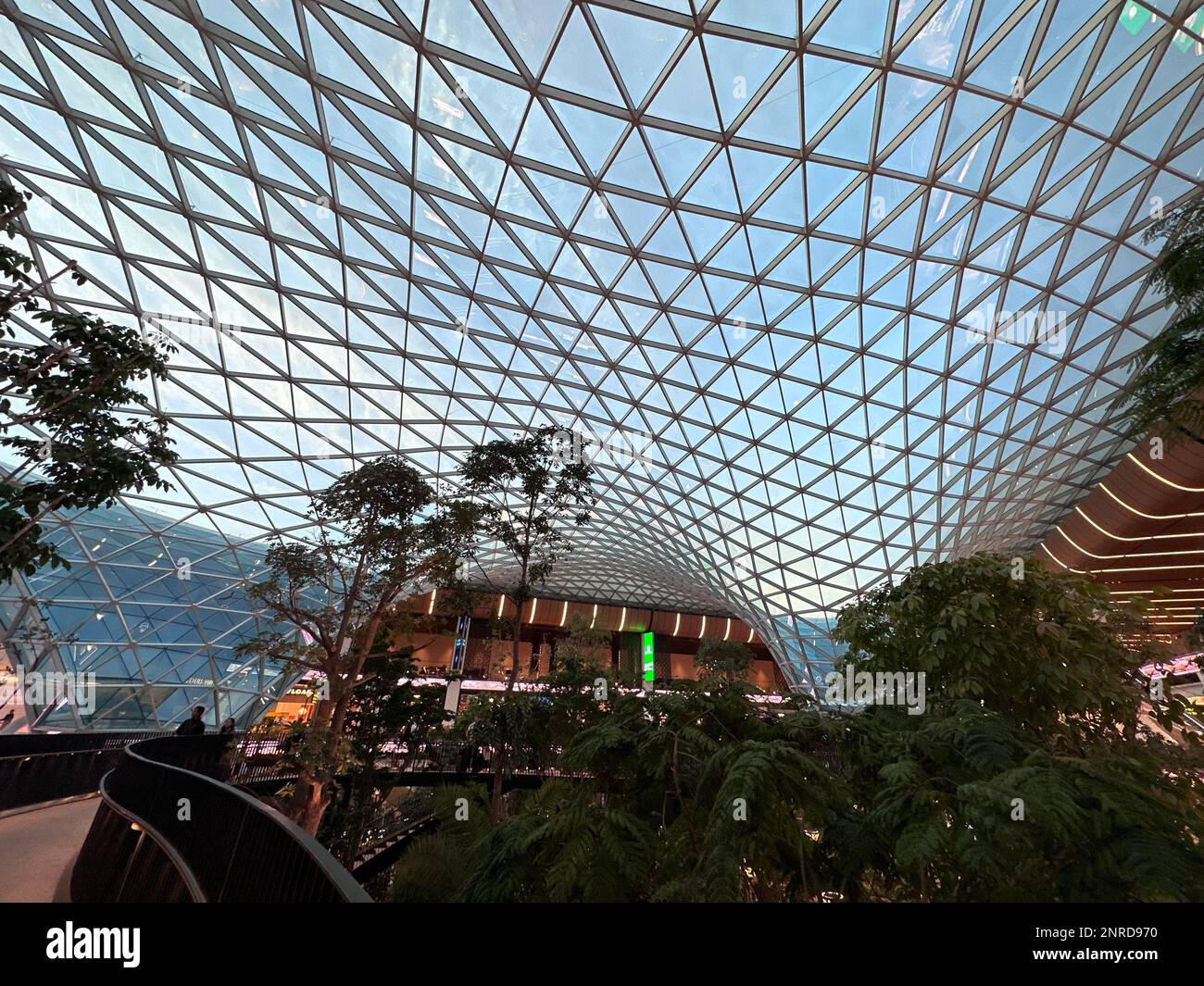 Hamad International Airport (DOH) expands with indoor tropical garden ...