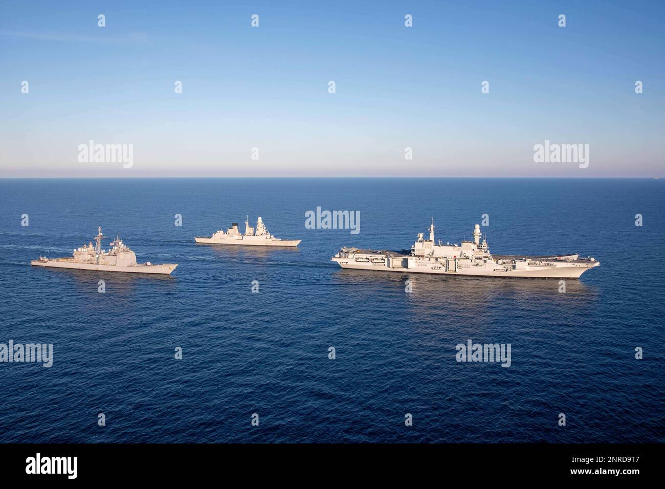 230221-N-TC847-1442 IONIAN SEA (Feb. 21, 2023) The Ticonderoga-class ...