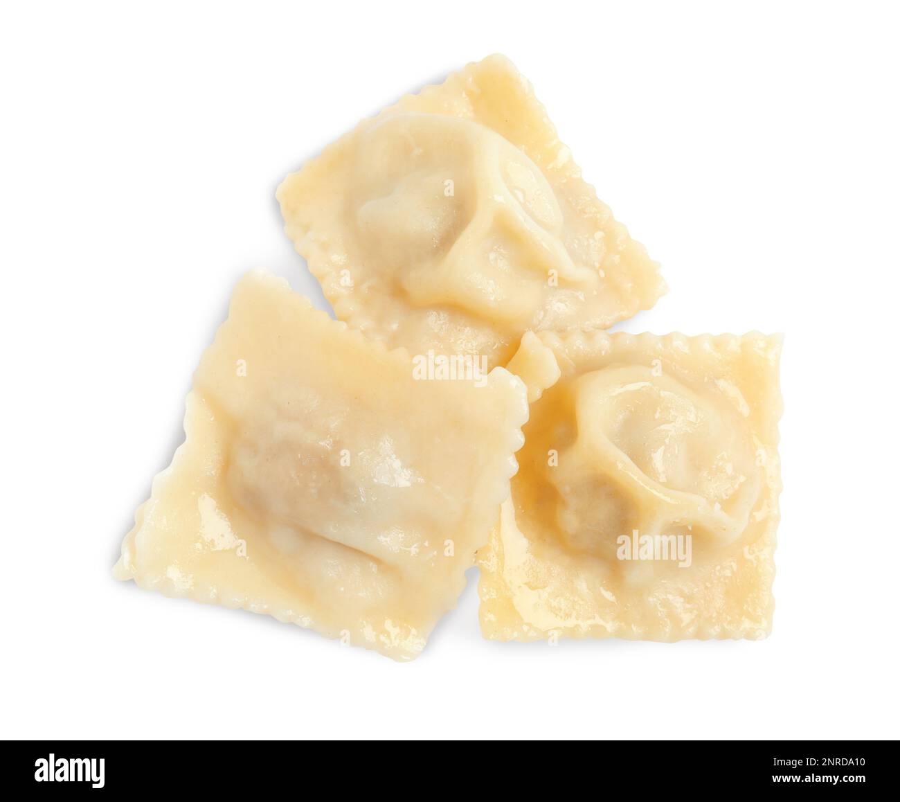 Ravioli top view Cut Out Stock Images & Pictures - Alamy