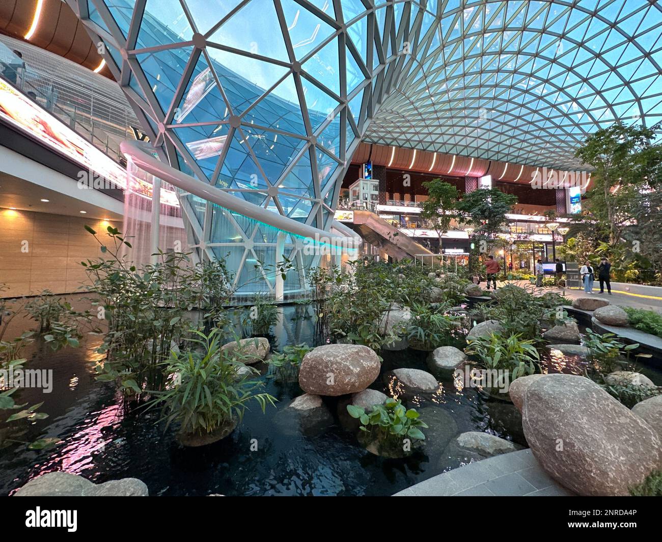 Hamad International Airport (DOH) expands with indoor tropical garden ...