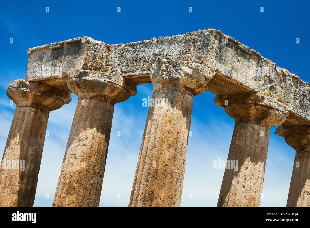 Corinth ruins archaeological site greece hi-res stock photography and ...