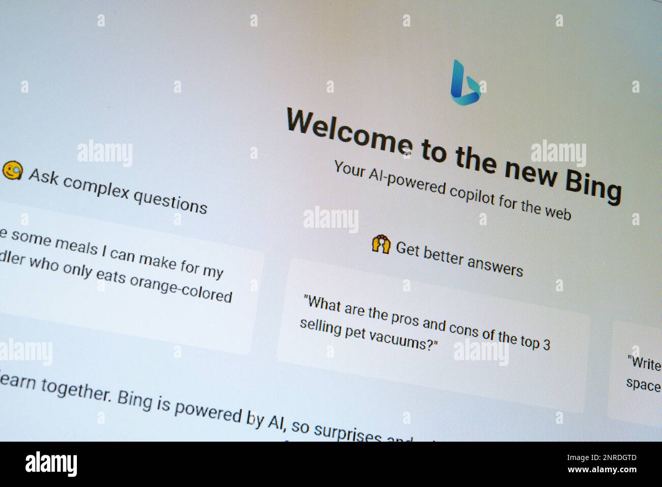 Bing gpt hi-res stock photography and images - Alamy