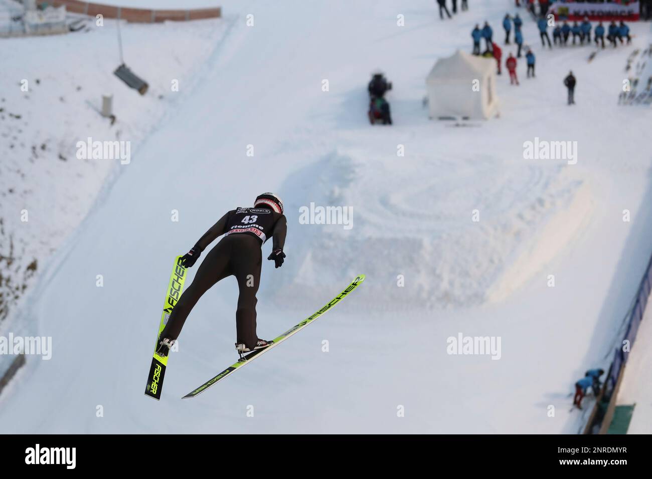 FIS Ski Jumping World Cup in Predazzo, Italy on January 11, 2020, Kamil ...