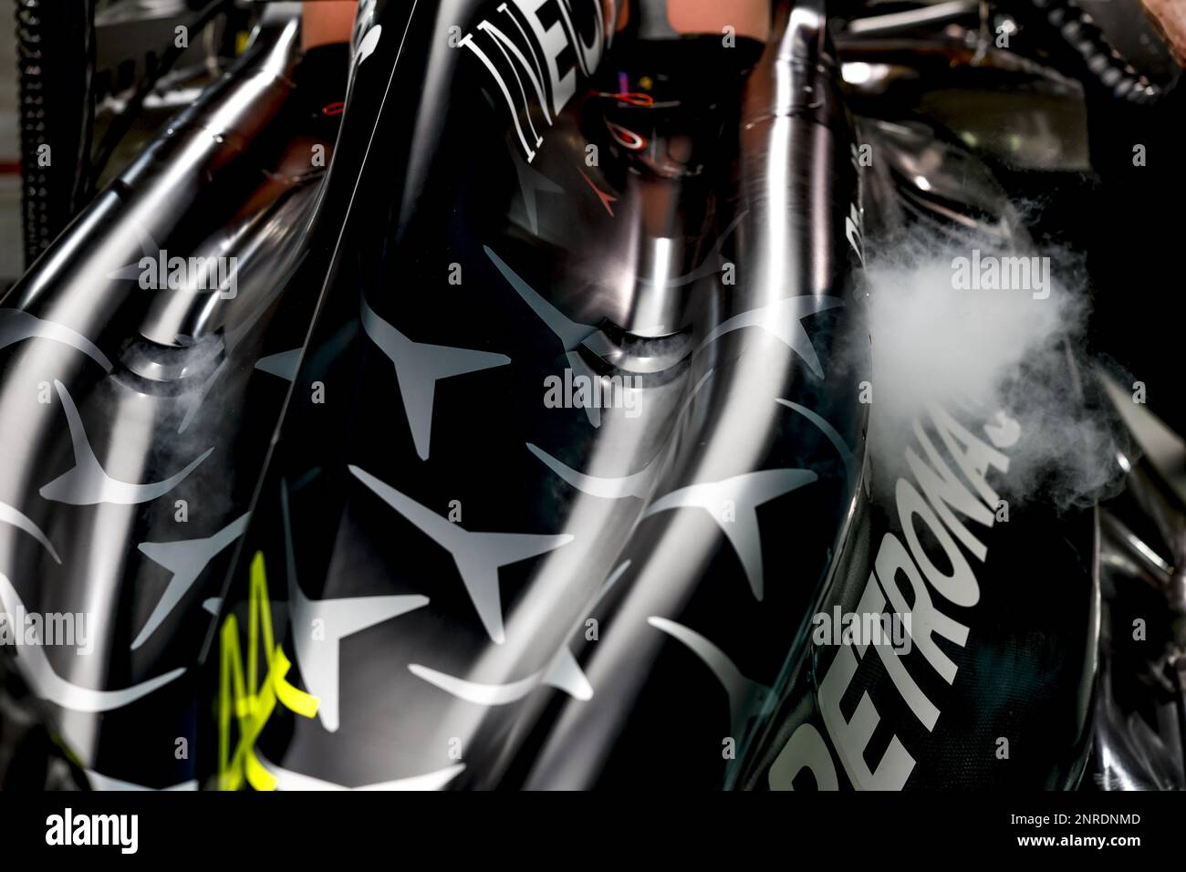 Mercedes AMG F1 Team W14, mechanical detail during the Formula 1 Aramco ...
