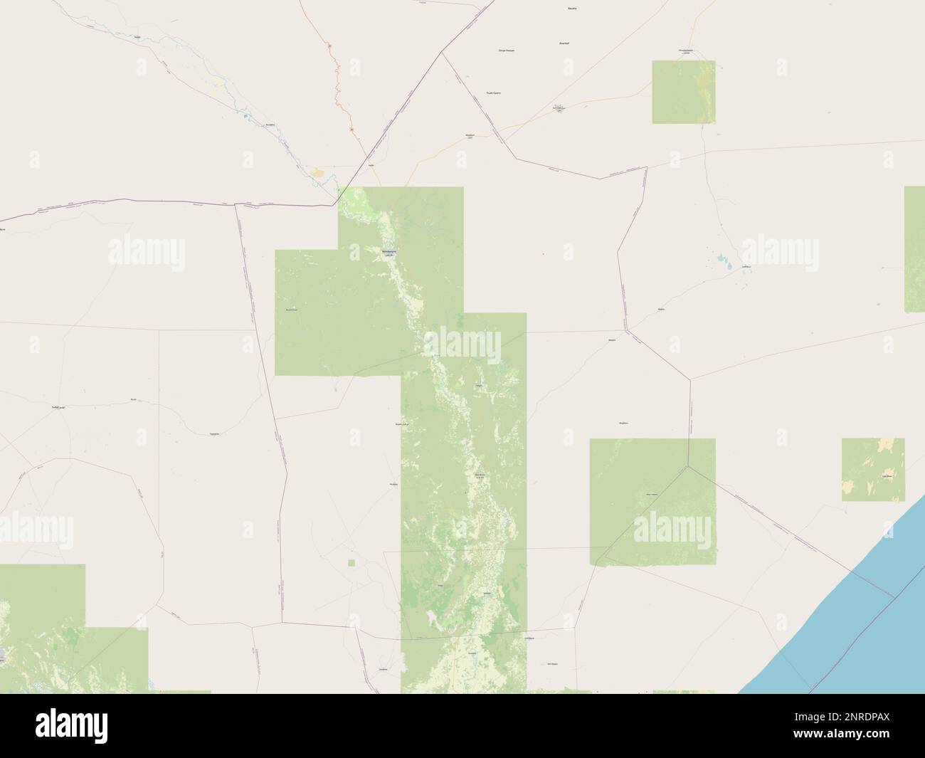 Hiiraan outline map hi-res stock photography and images - Alamy