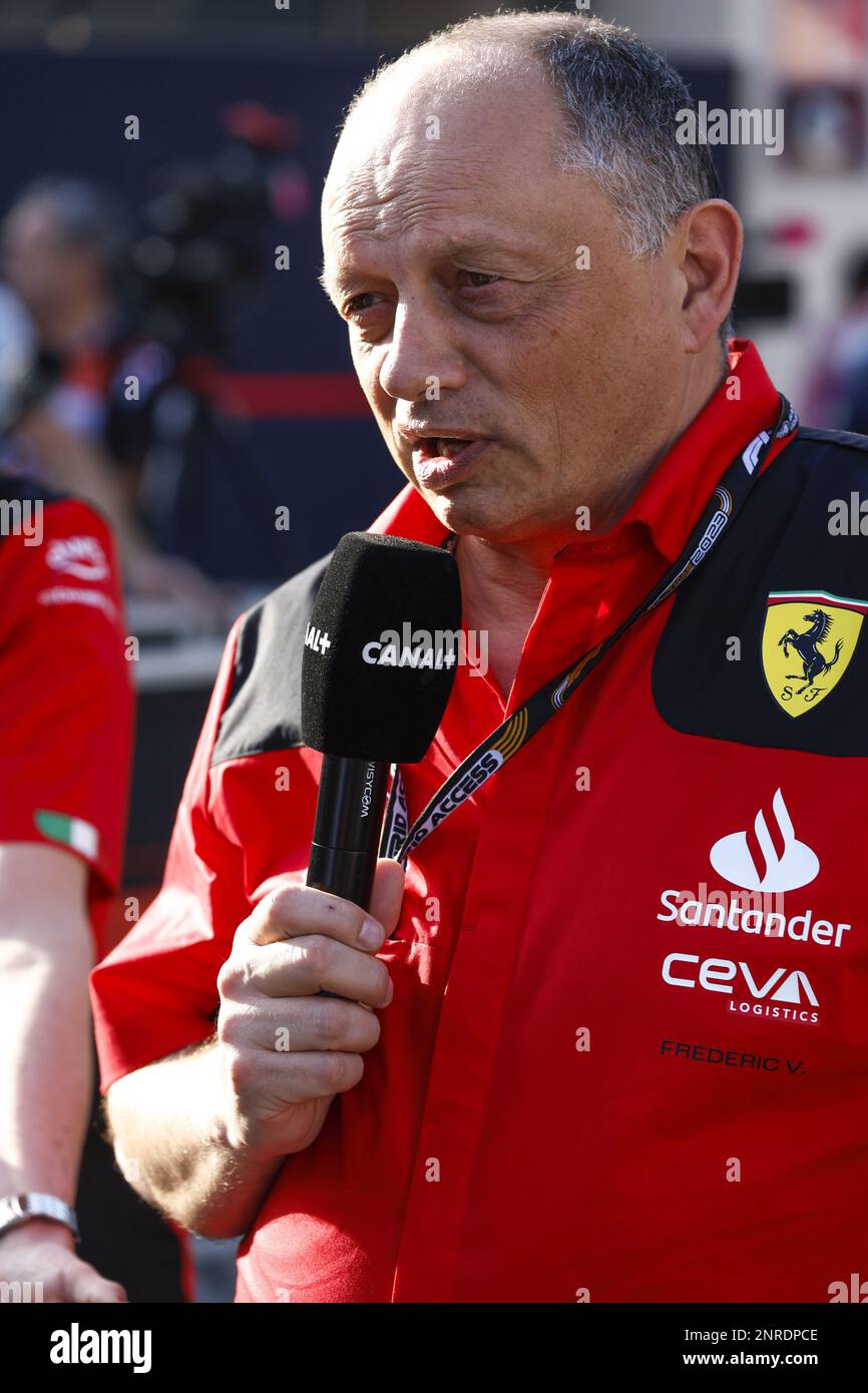 VASSEUR Frederic (fra), Team Principal & General Manager of the ...