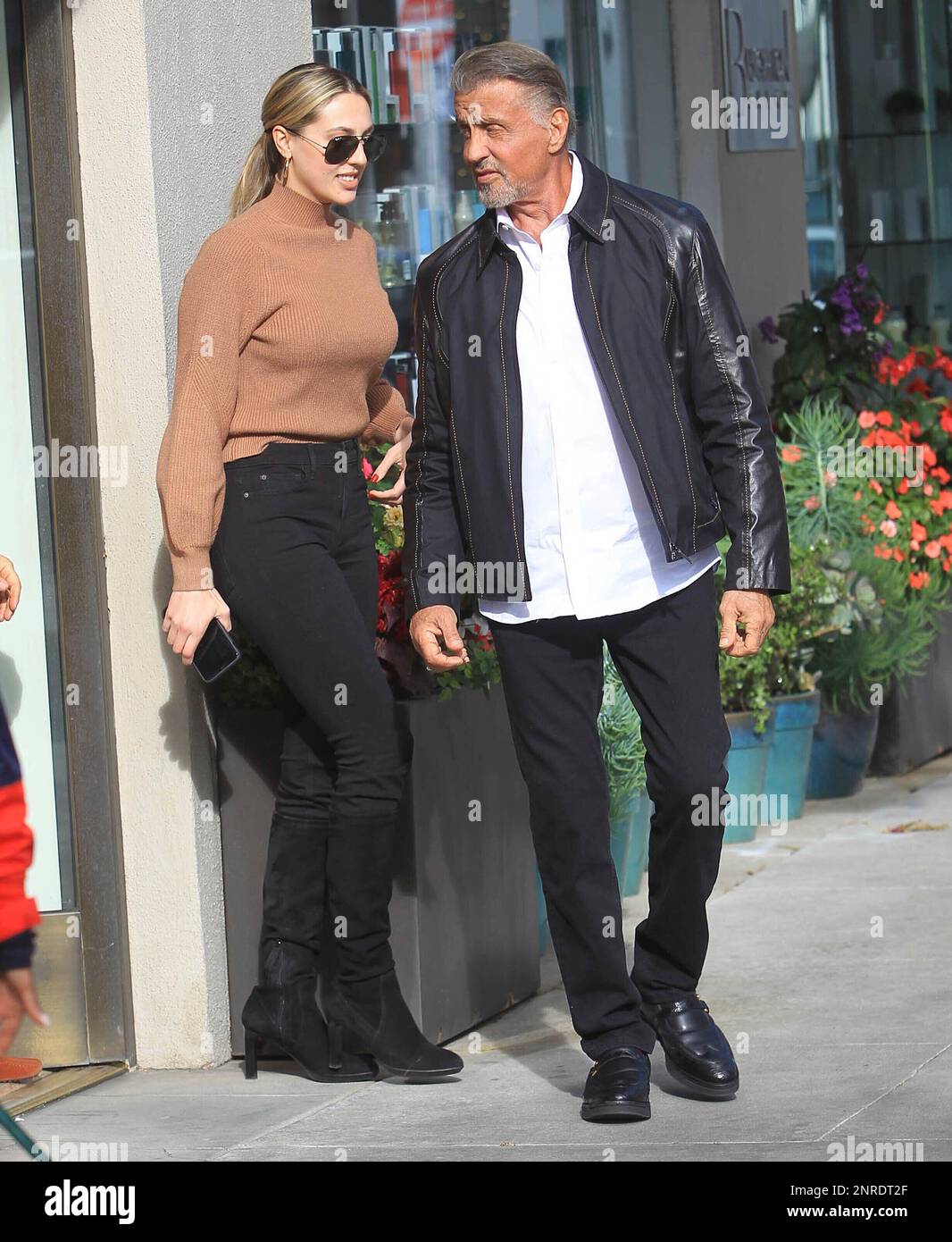 Photo by: STRF/STAR MAX/IPx 2020 1/9/20 Sylvester Stallone and Sistine ...