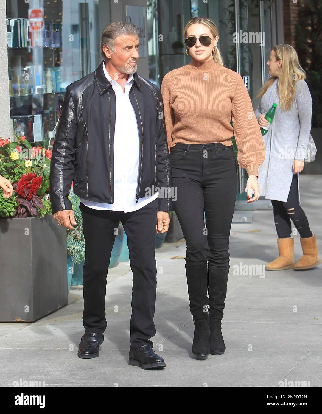 Photo by: STRF/STAR MAX/IPx 2020 1/9/20 Sylvester Stallone and Sistine ...