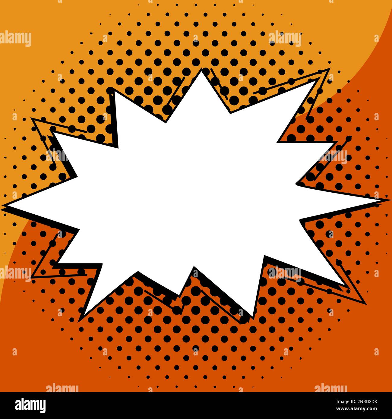 Comics Design Frames. Photo Frame Set With Explosion Bubbles For Add ...