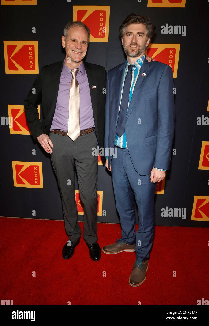 Bill Steele, Taylor Umphenour, at 2023 KODAK Film Awards at ASC ...