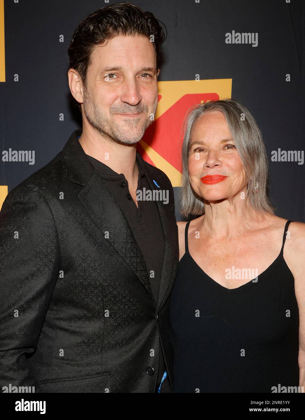 Los Angeles, United States. 26th Feb, 2023. JT Mollner, Barbara Hershey ...