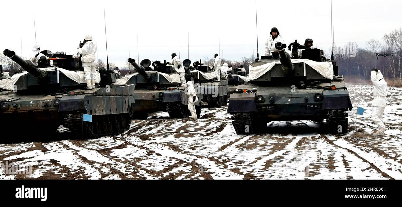Japan Ground Self Defense Forces conducts its first battle tanks ...