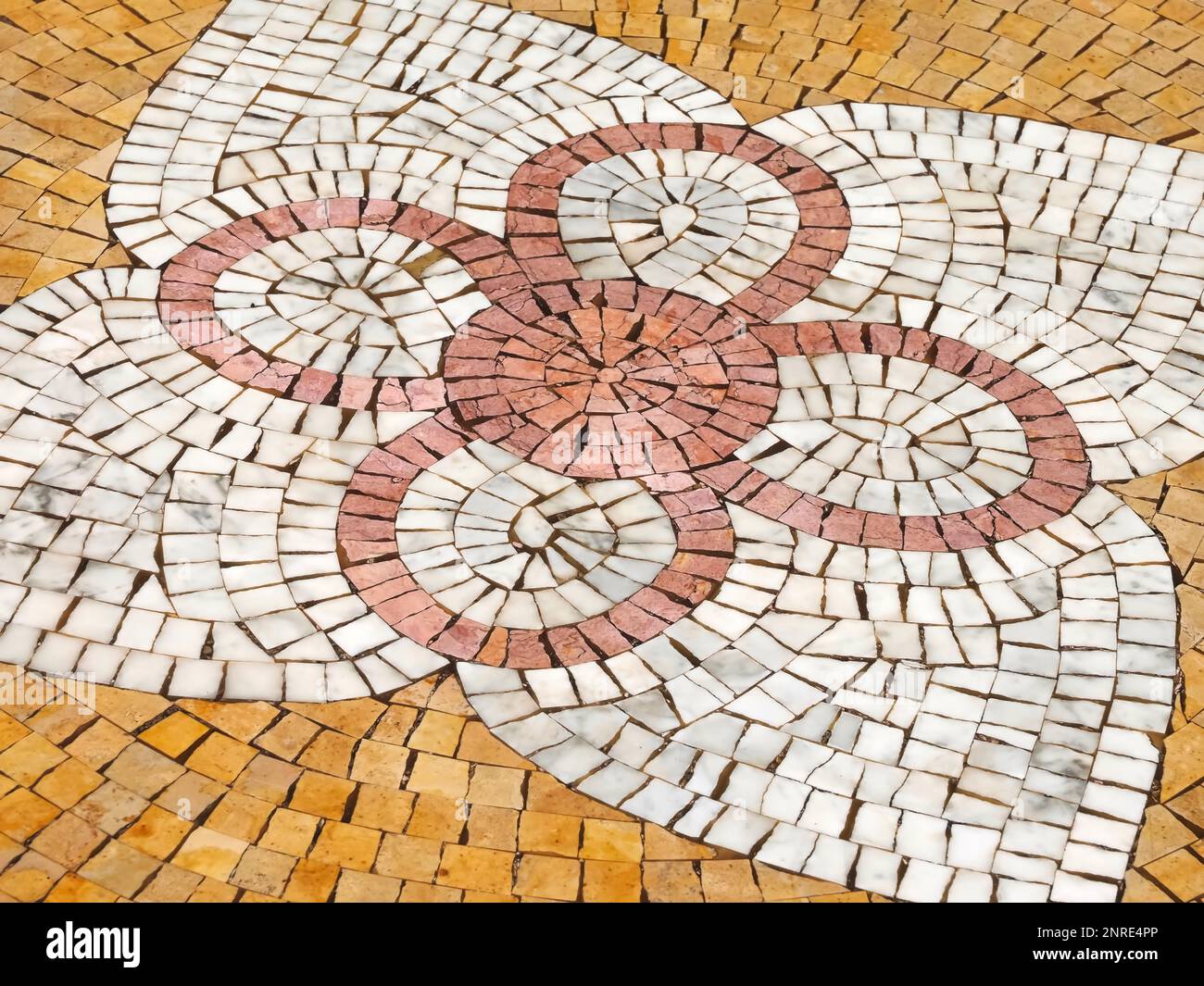 Beautiful mosaic from tiles on a table Stock Photo - Alamy