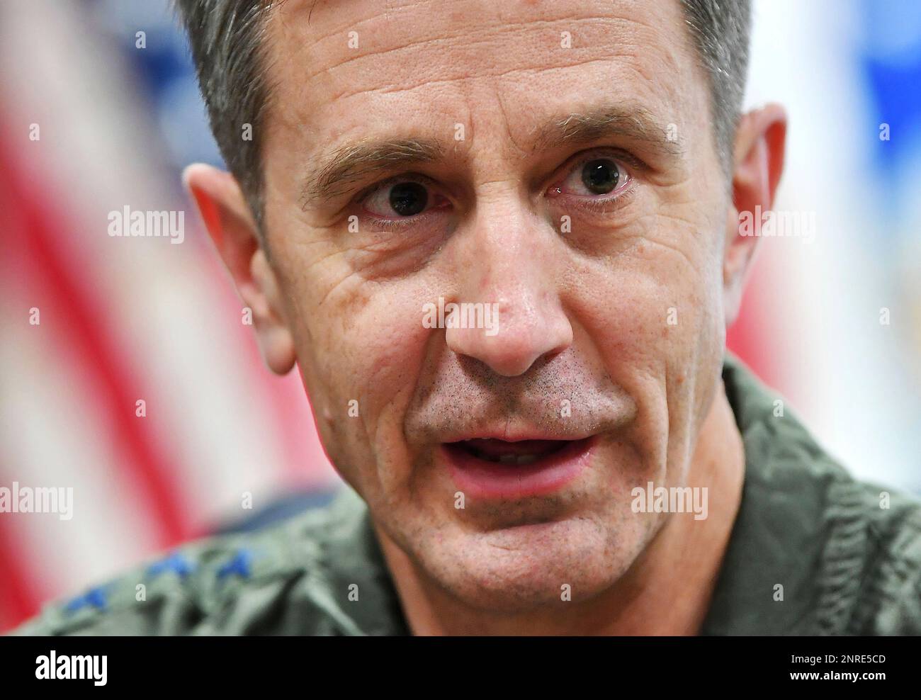 United States Forces Japan (USFJ) Commander KEVIN SCHNEIDER speaks ...