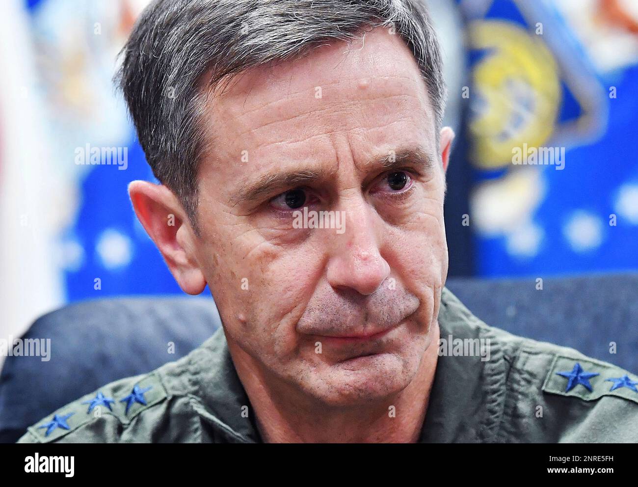 United States Forces Japan (USFJ) Commander KEVIN SCHNEIDER speaks ...