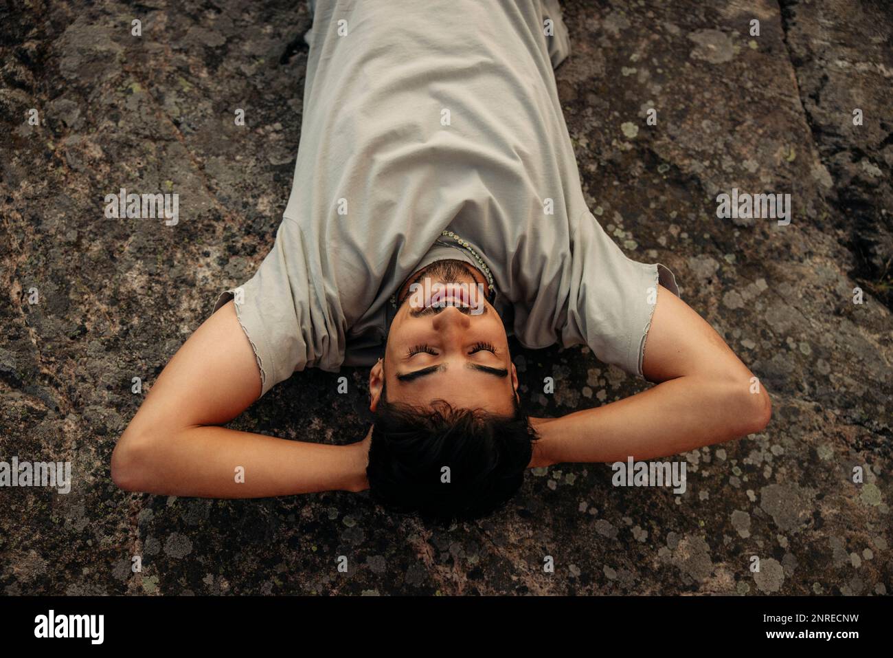 Hands raised above head hi-res stock photography and images - Alamy