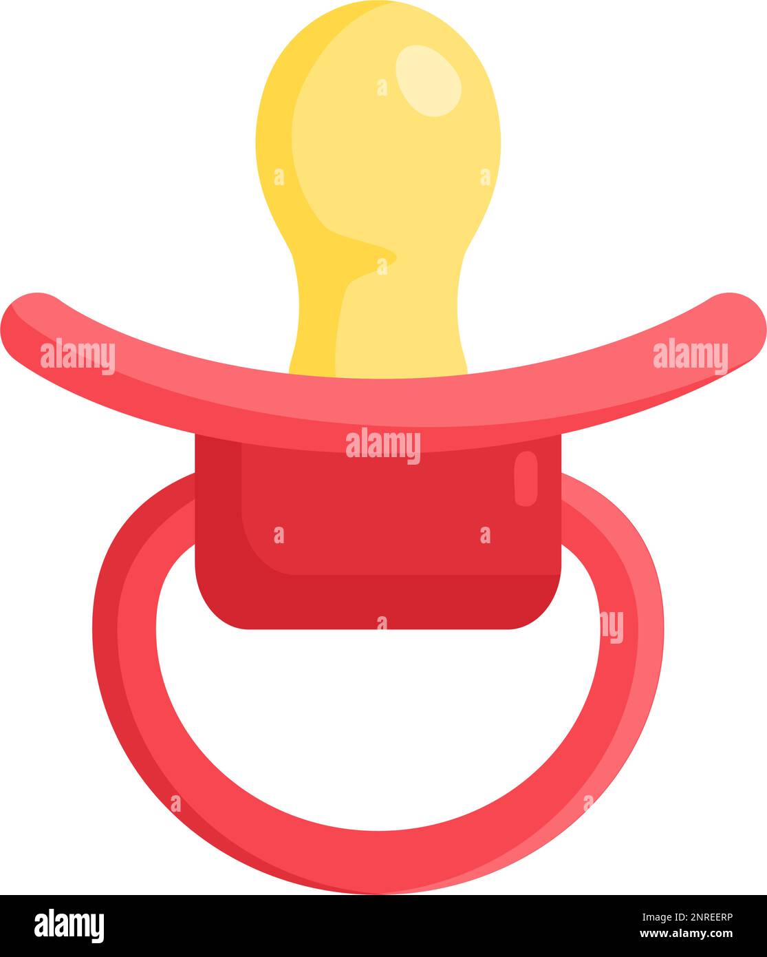 sleep pacifier cartoon vector illustration Stock Vector Image & Art - Alamy