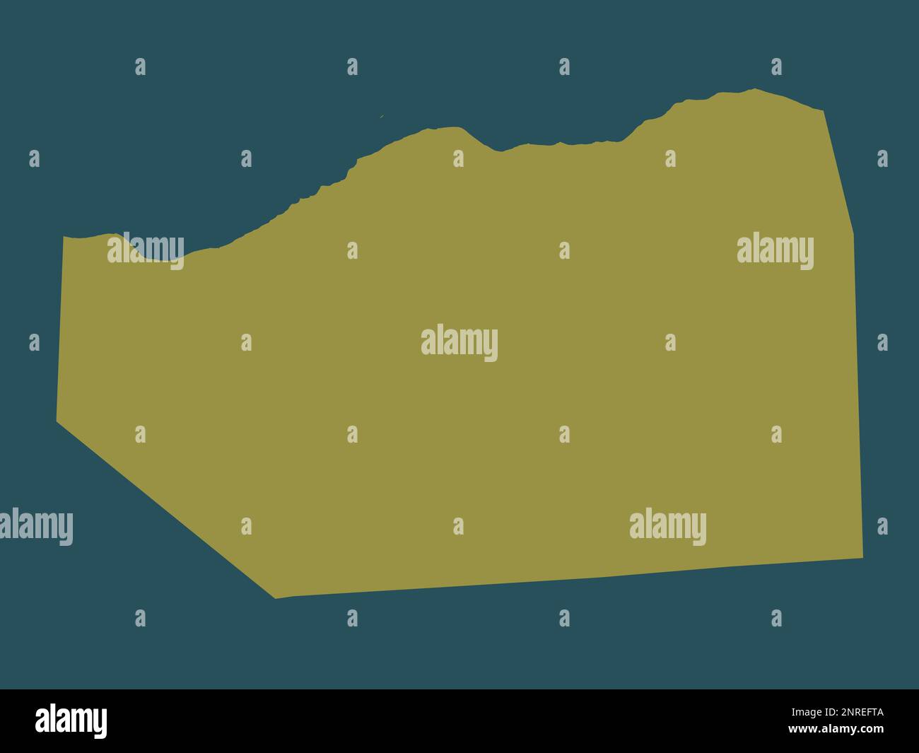 Sanaag, region of Somaliland. Solid color shape Stock Photo - Alamy