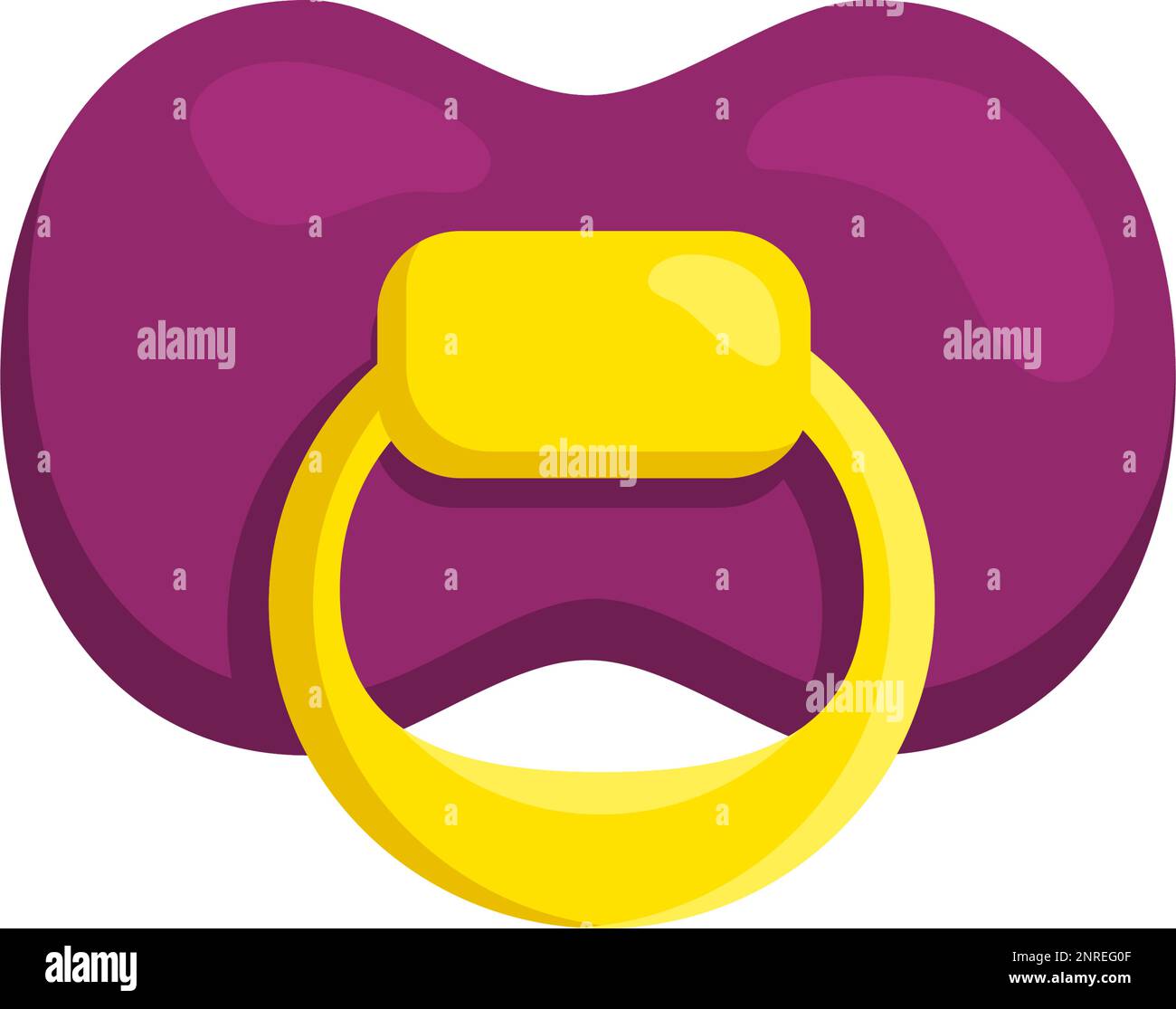 infant pacifier cartoon vector illustration Stock Vector Image & Art ...
