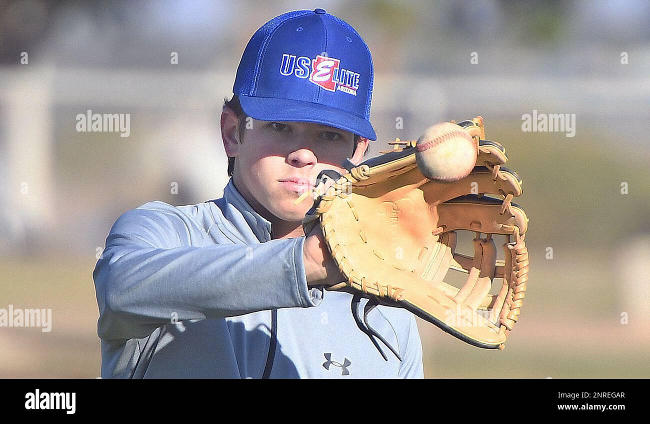 It's winter in Yuma when baseball players are outside working out. Here ...