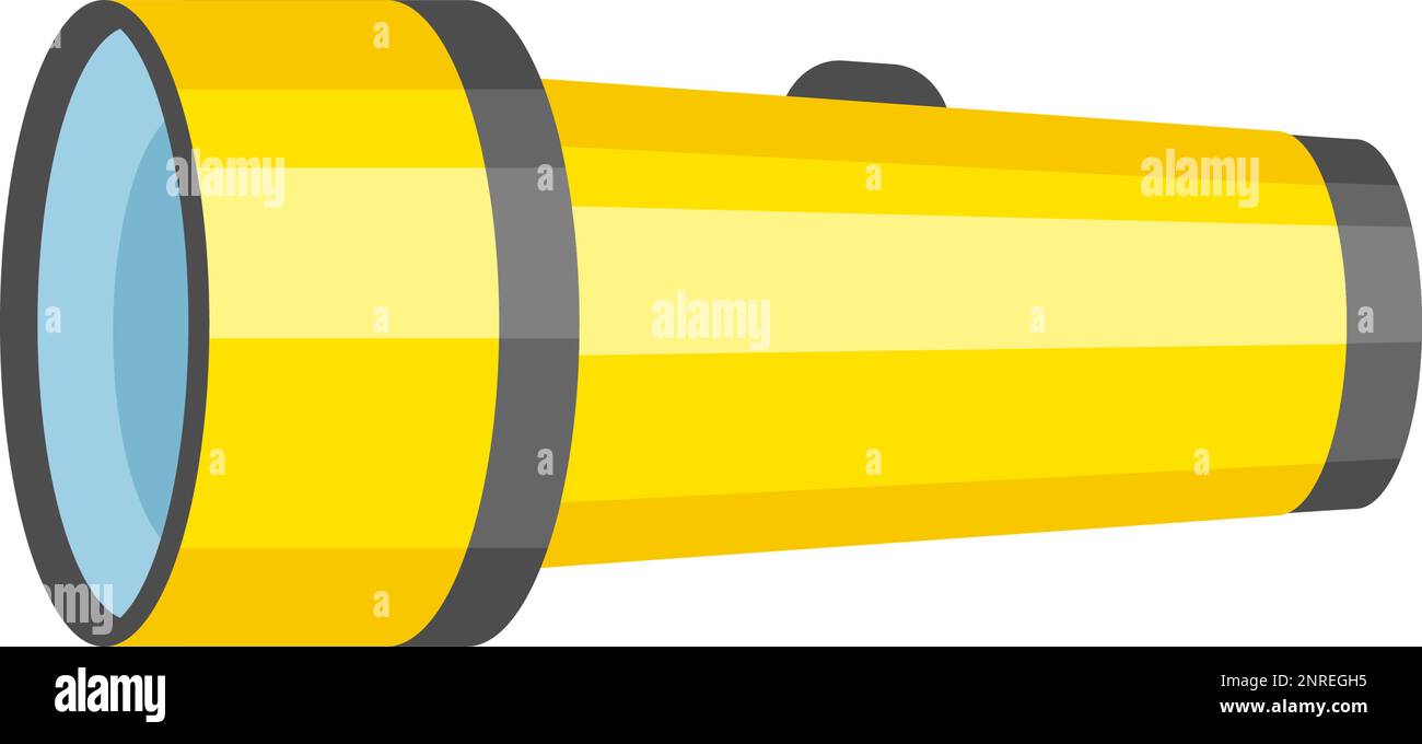 Pocket flashlight icon cartoon Cut Out Stock Images & Pictures - Alamy