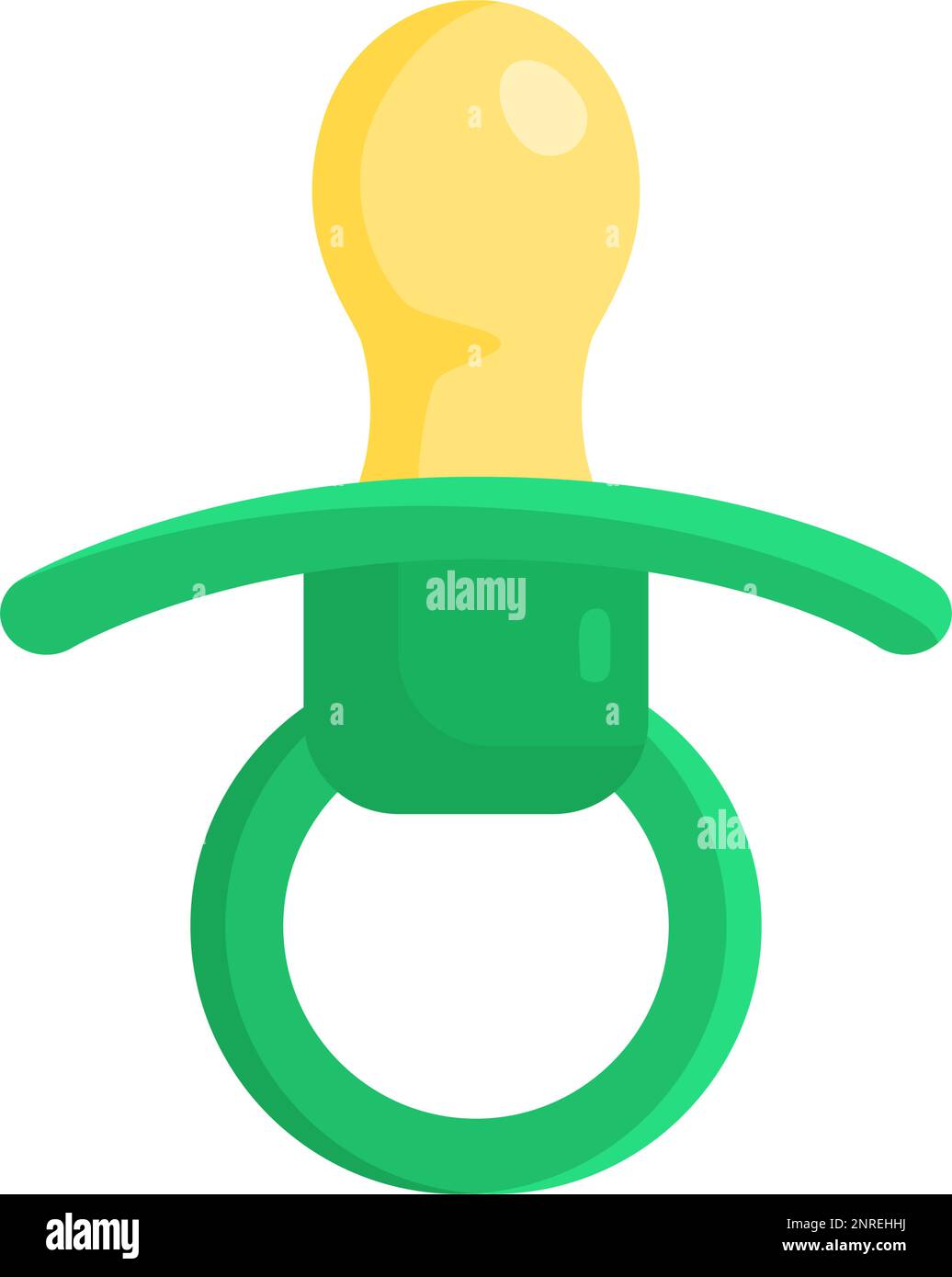 soother pacifier cartoon vector illustration Stock Vector Image & Art ...