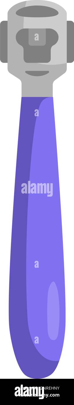 skin callus remover cartoon vector illustration Stock Vector Image ...