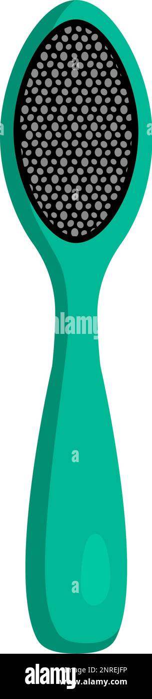 hygiene callus remover cartoon vector illustration Stock Vector Image ...