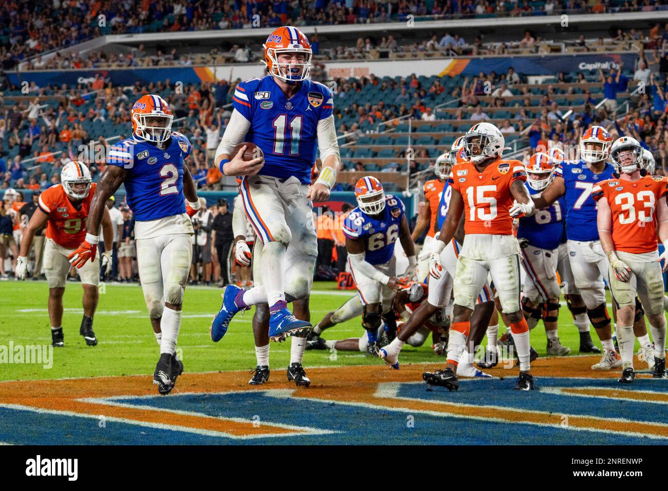MIAMI GARDENS, FL - DECEMBER 30: University of Florida Gators ...