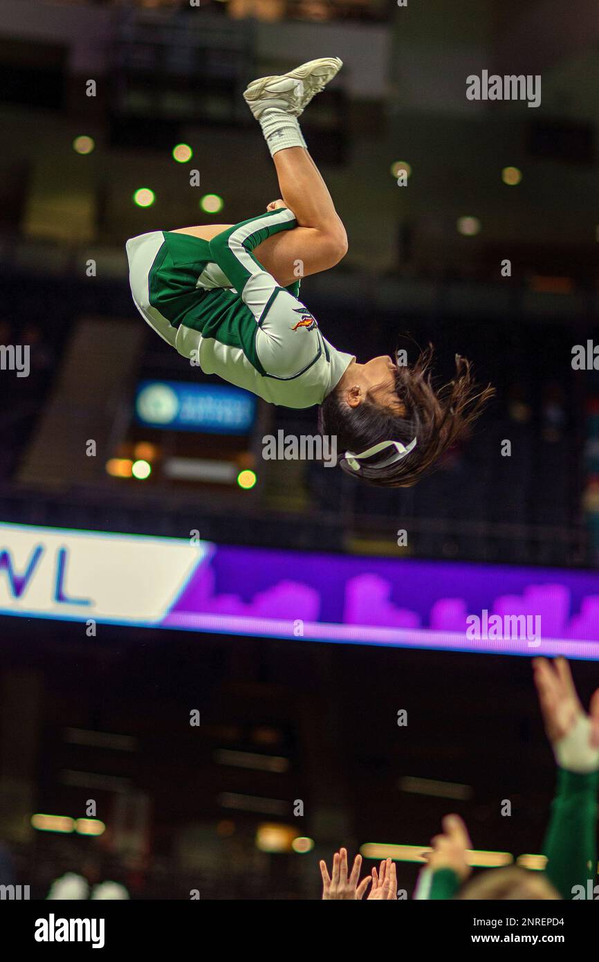 NEW ORLEANS, LA - DECEMBER 21: The UAB Blazers cheerleaders entertain ...