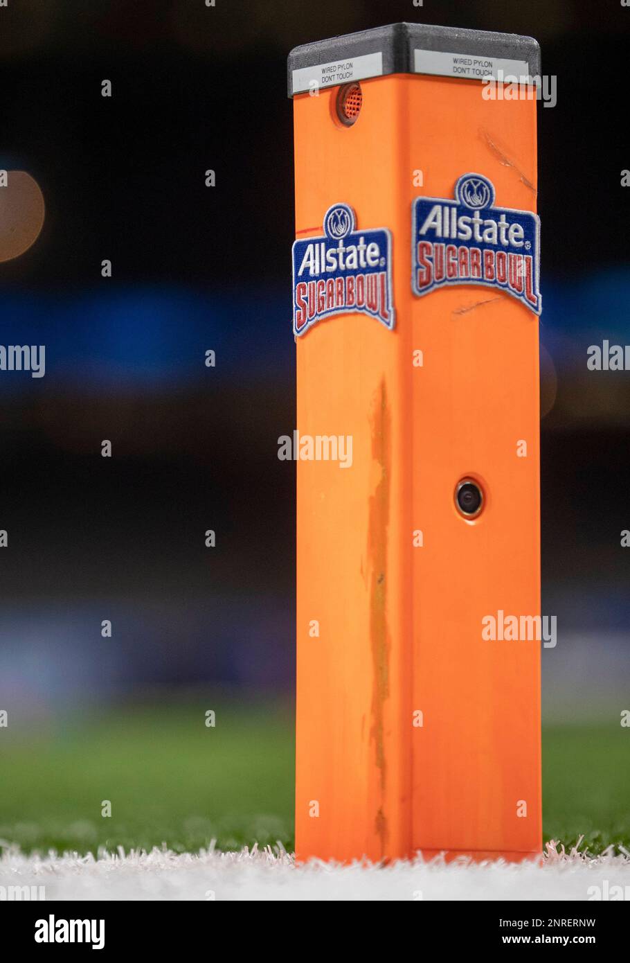 January 01, 2020: A general view of the pylon with the Allstate Sugar ...