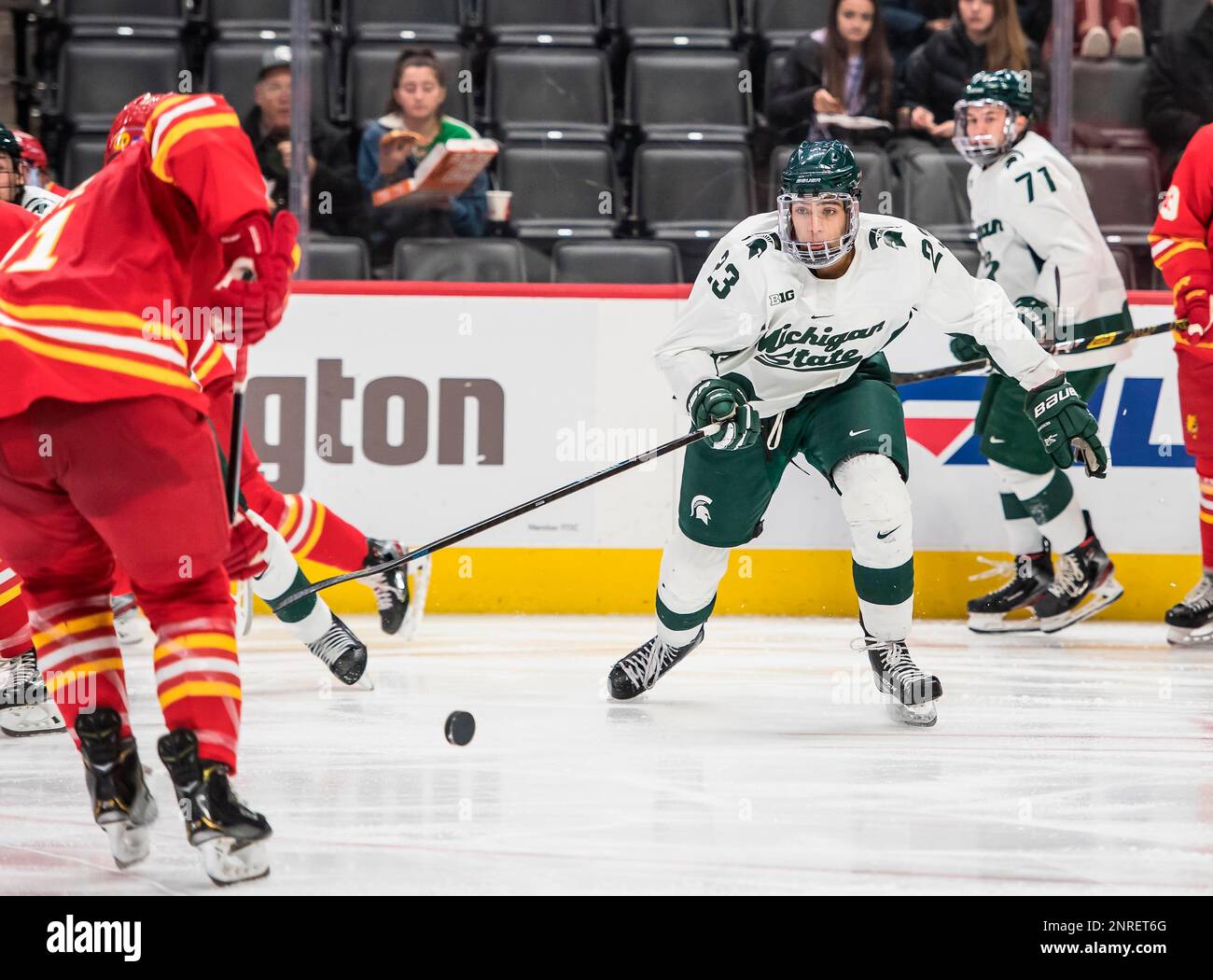 January 31, 2019, Detroit, Michigan, U.S: Michigan State Forward JAGGER ...