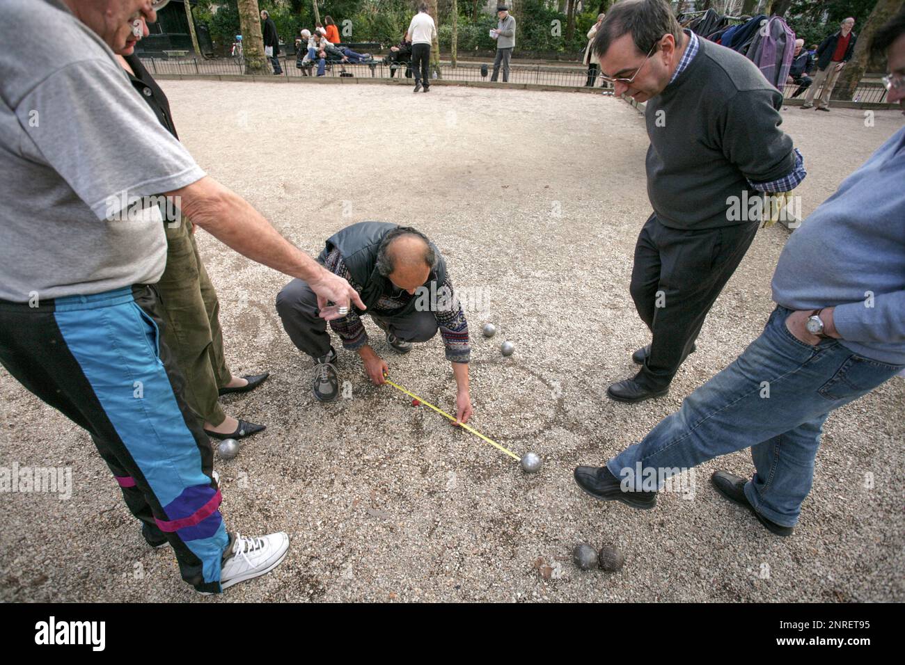 PETANQUE IN PARIS Stock Photo - Alamy