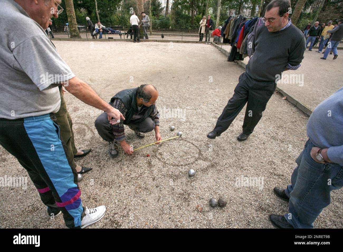 PETANQUE IN PARIS Stock Photo - Alamy