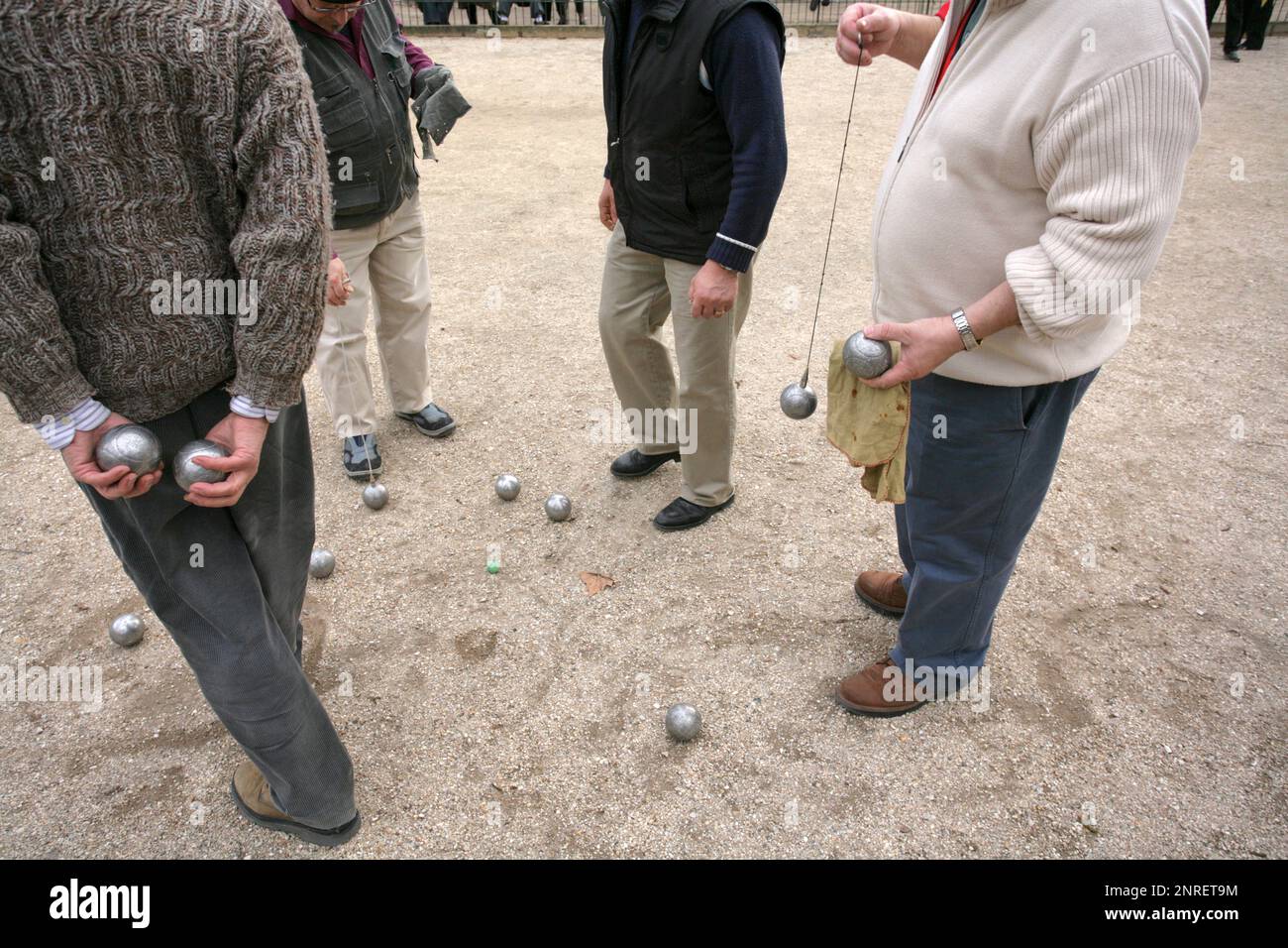 PETANQUE IN PARIS Stock Photo - Alamy