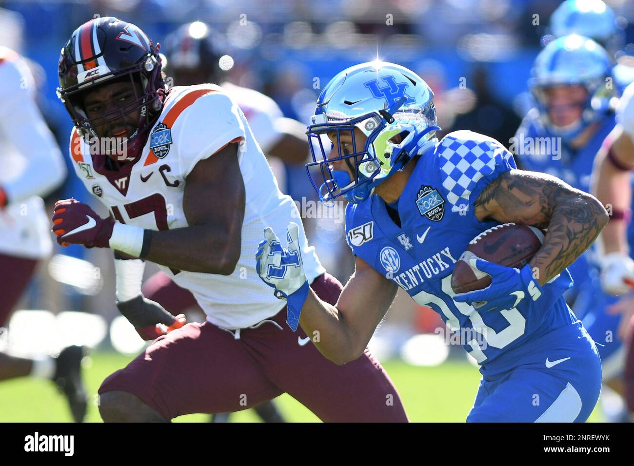 CHARLOTTE, NC - DECEMBER 31: Virginia Tech Hokies defensive back Divine ...