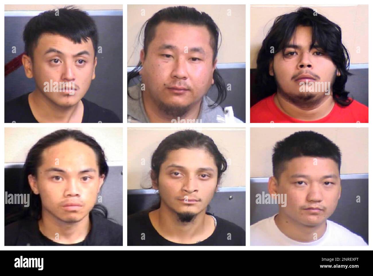This combination of undated photos released by the Fresno Police ...