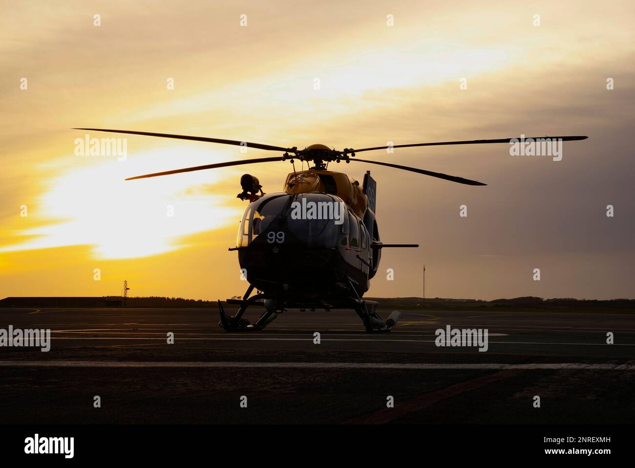 Airbus H-145M Jupiter HT 1, ZM499, 202 Sqn, RAF Valley, Anglesey ...