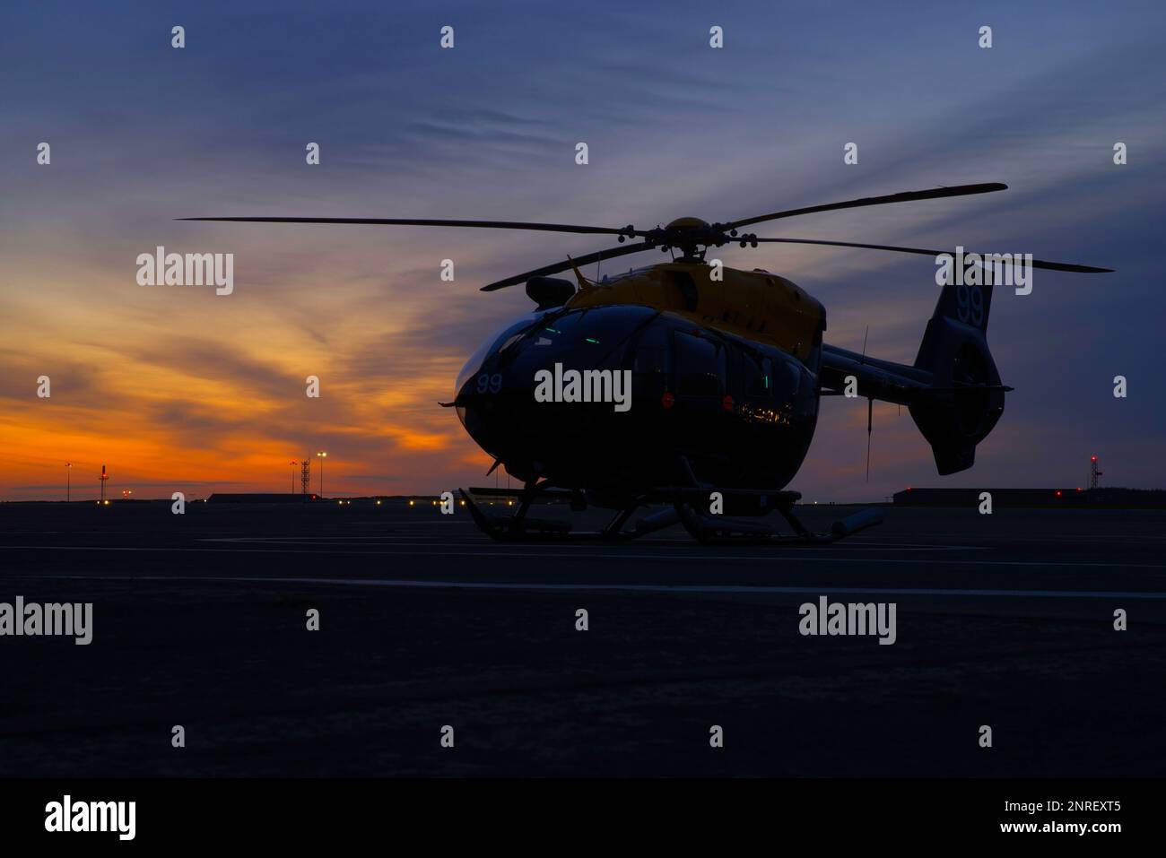 Airbus H-145M Jupiter HT 1, ZM499, 202 Sqn, RAF Valley, Anglesey ...
