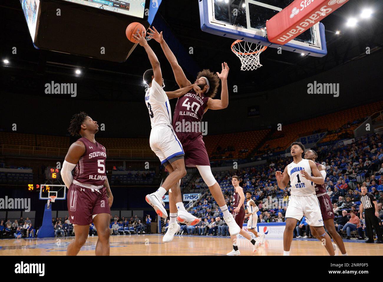TERRE HAUTE, IN - DECEMBER 30: Indiana State Sycamores guard Cam Bacote ...