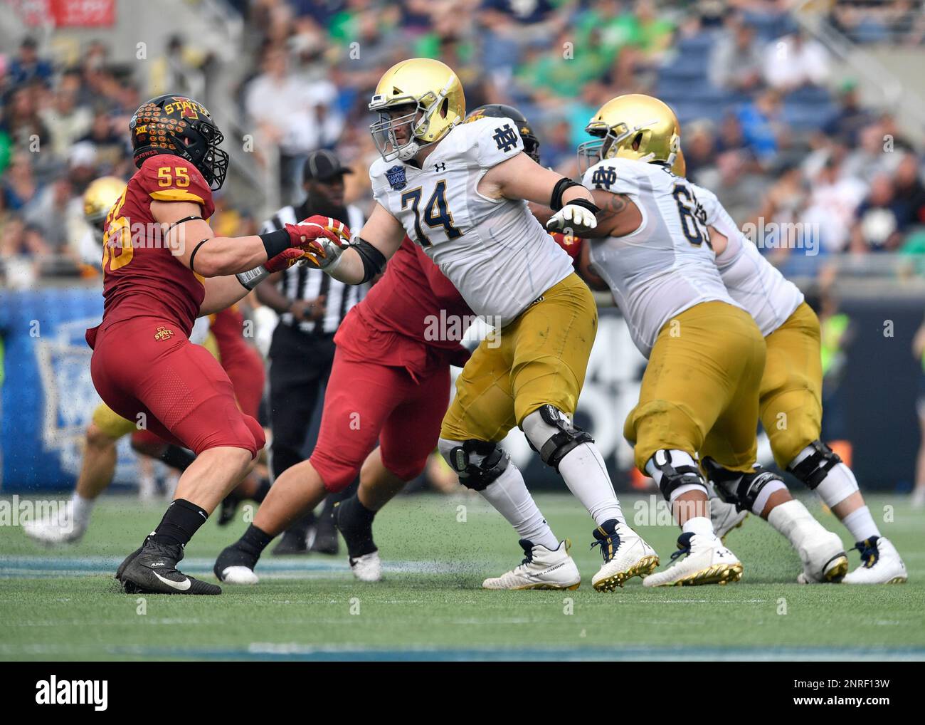 ORLANDO, FL - DECEMBER 28: Iowa State Cyclones defensive end Zach ...