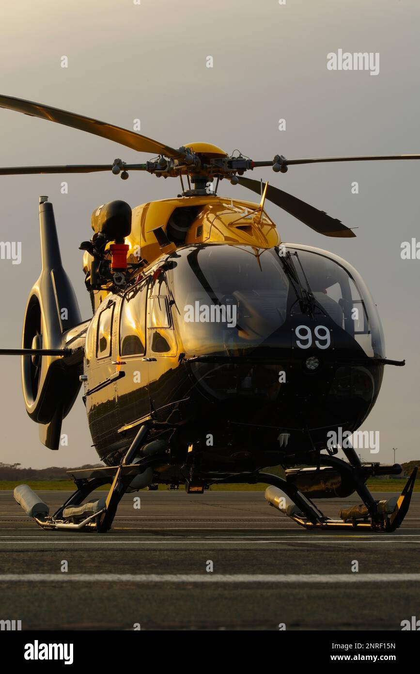 Airbus H-145M Jupiter HT 1, ZM499, 202 Sqn, RAF Valley, Anglesey ...