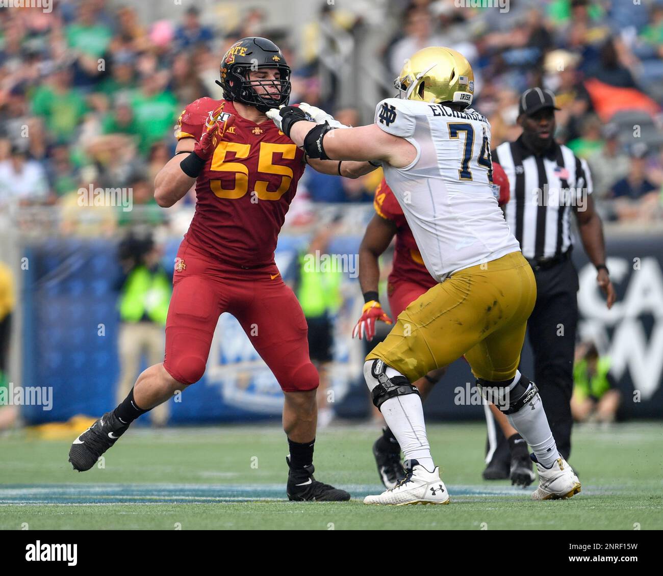 ORLANDO, FL - DECEMBER 28: Iowa State Cyclones defensive end Zach ...