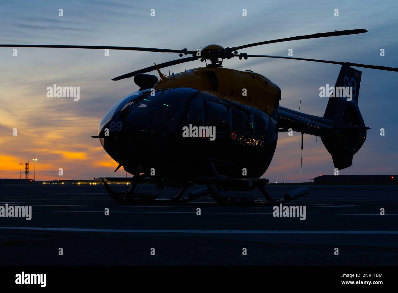 Airbus H-145M Jupiter HT 1, ZM499, 202 Sqn, RAF Valley, Anglesey ...