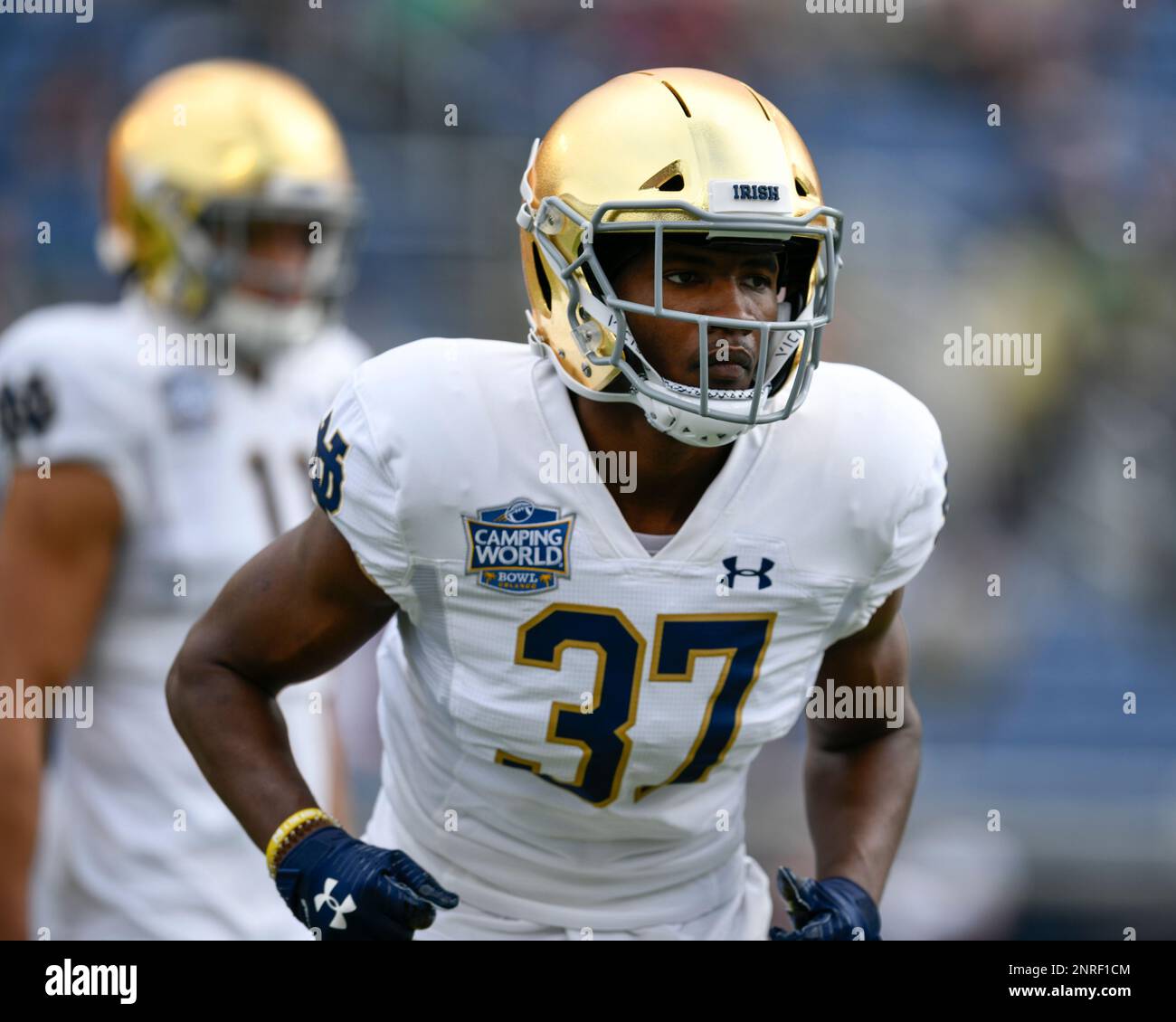 ORLANDO, FL - DECEMBER 28: Notre Dame Fighting Irish defensive back ...