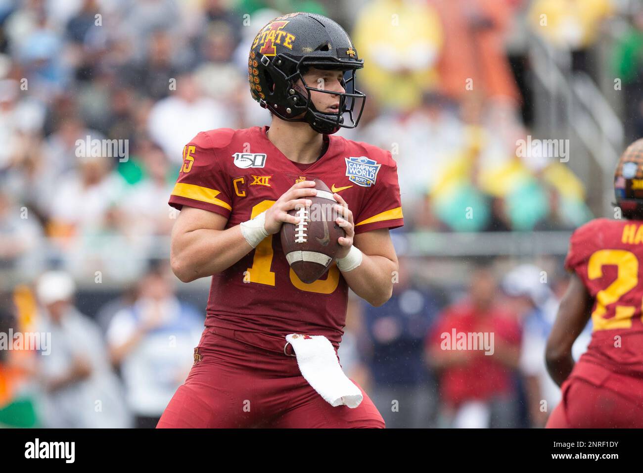ORLANDO, FL - DECEMBER 28: Iowa State Cyclones quarterback Brock Purdy ...