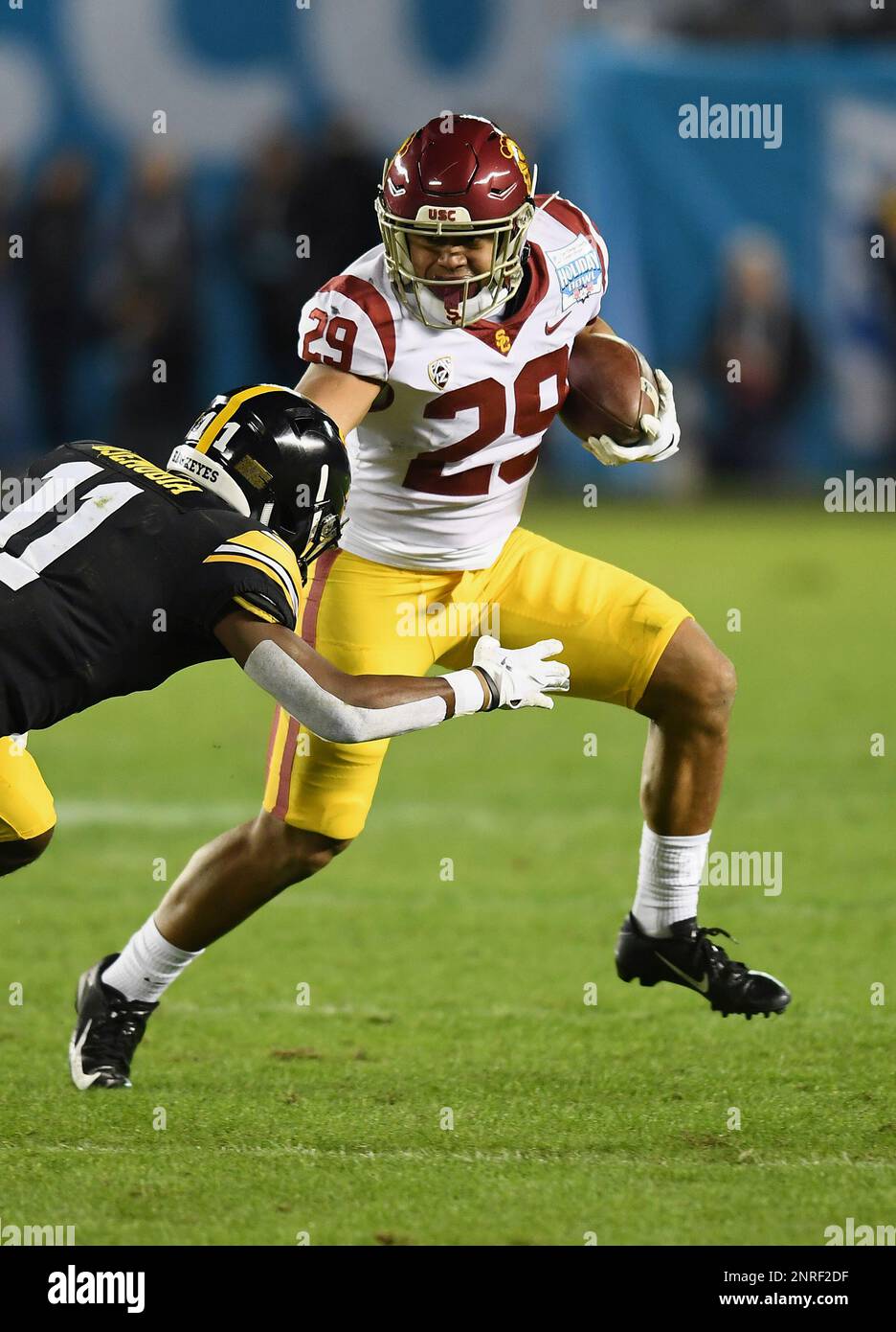SAN DIEGO, CA - DECEMBER 27: USC Trojans running back Vavae Malepeai ...