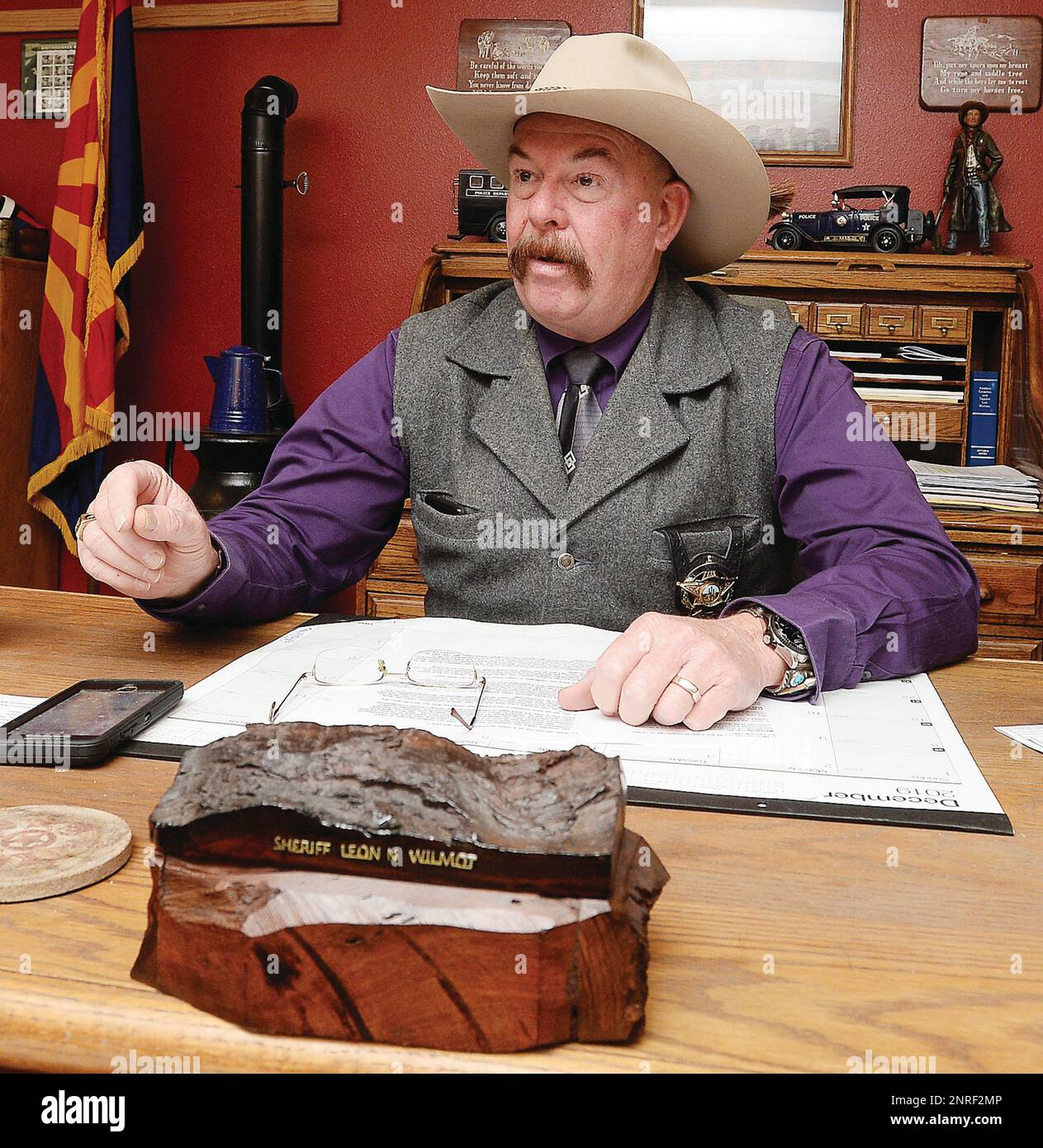 Yuma County Sheriff Leon Wilmot talks about the year gone by and ...