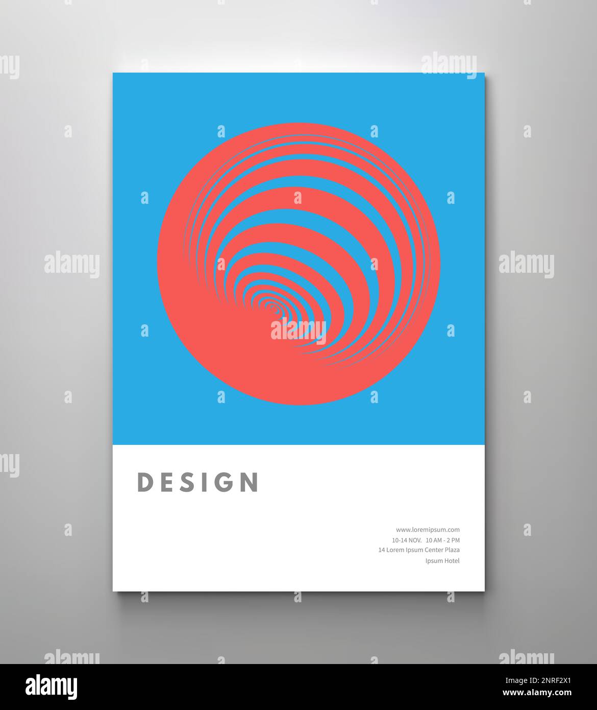 Red circle optical illusion hi-res stock photography and images - Alamy